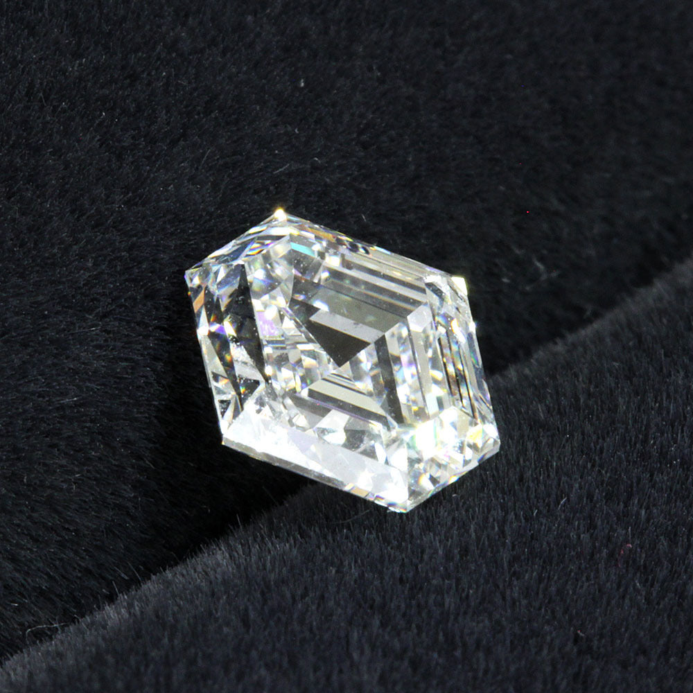 세계 최고 품질의 1ct D 인 경우 2ex 육각 단계 컷 다이아몬드 루스 Gia 평가 アメイジング工房